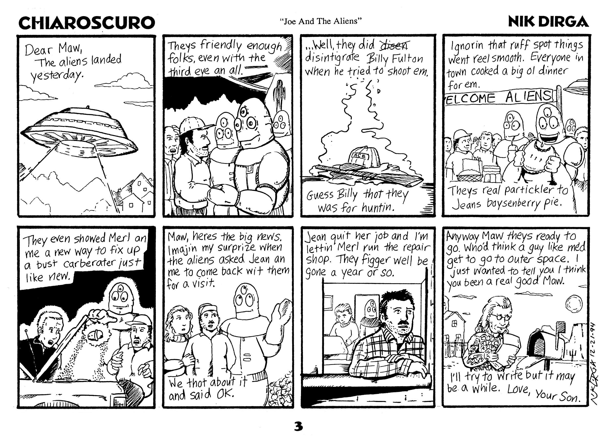 From the vaults: Some of the weirdest comics I ever did – Nik Dirga