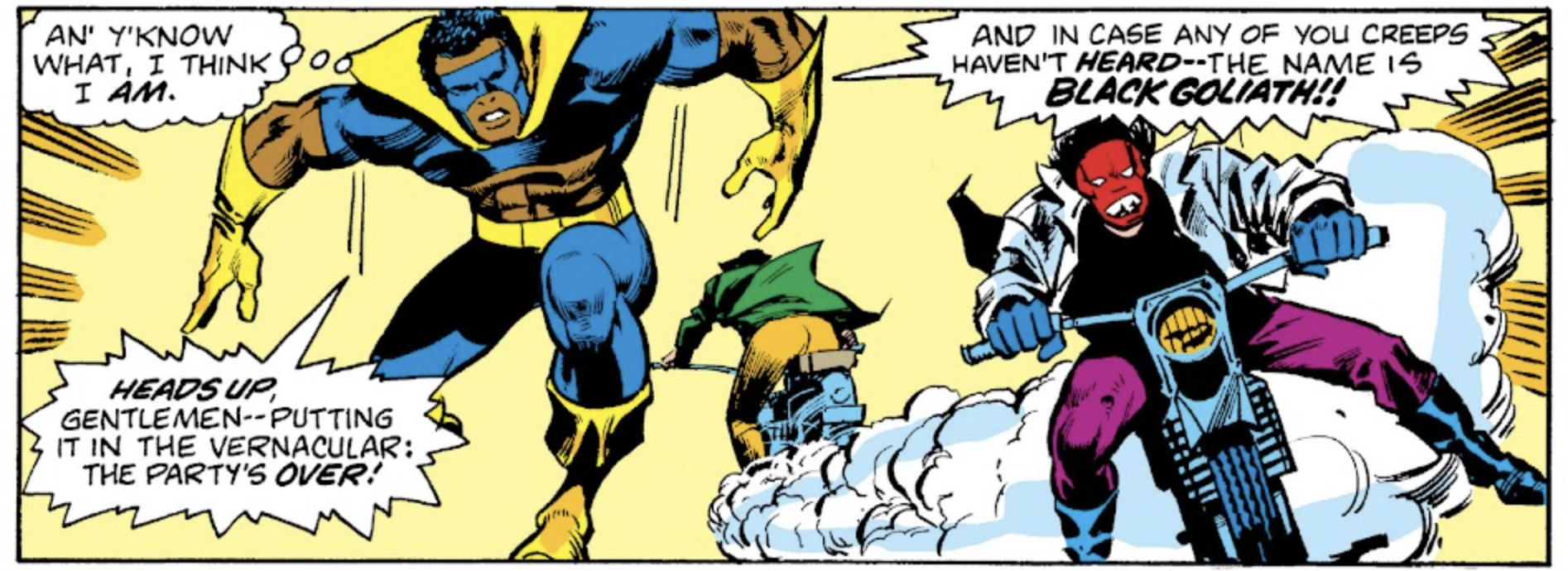 Black Goliath – The big hero who never quite measured up – Nik Dirga