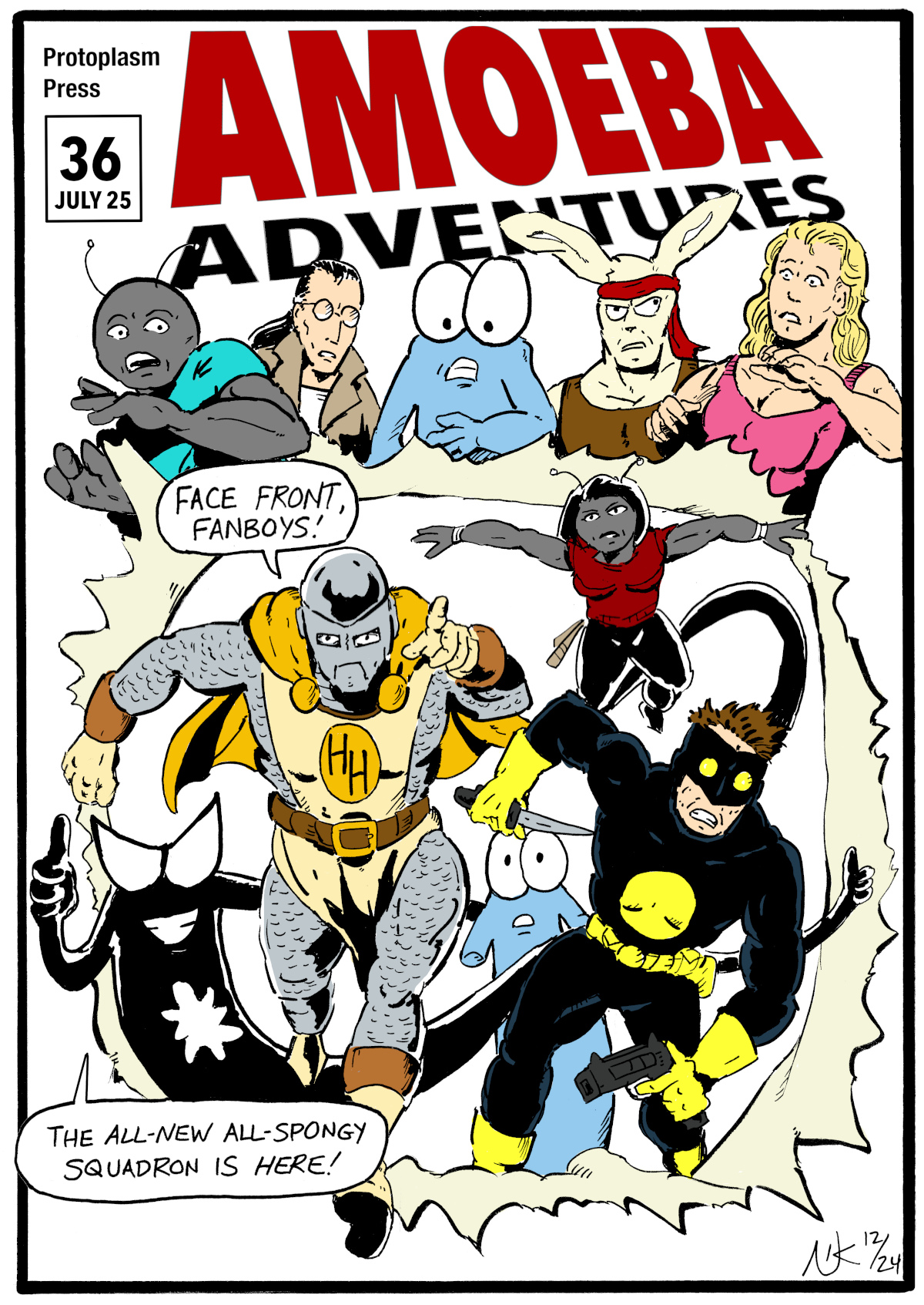 Look out world, it’s Amoeba Adventures #36! – Nik Dirga